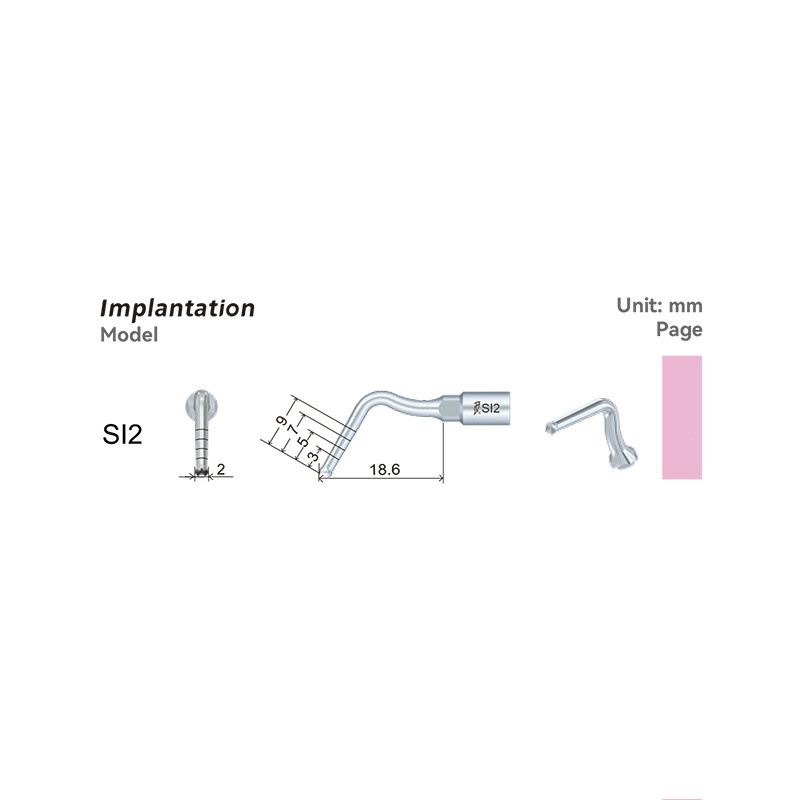 Insert dentaire WOODPECKER DTE - SI2 implant - wamkey.com