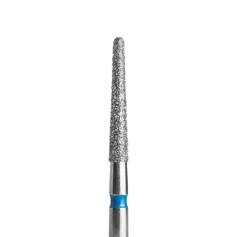 Long round end taper diamond bur 856L Diameter 014 Shank FG Grit ...